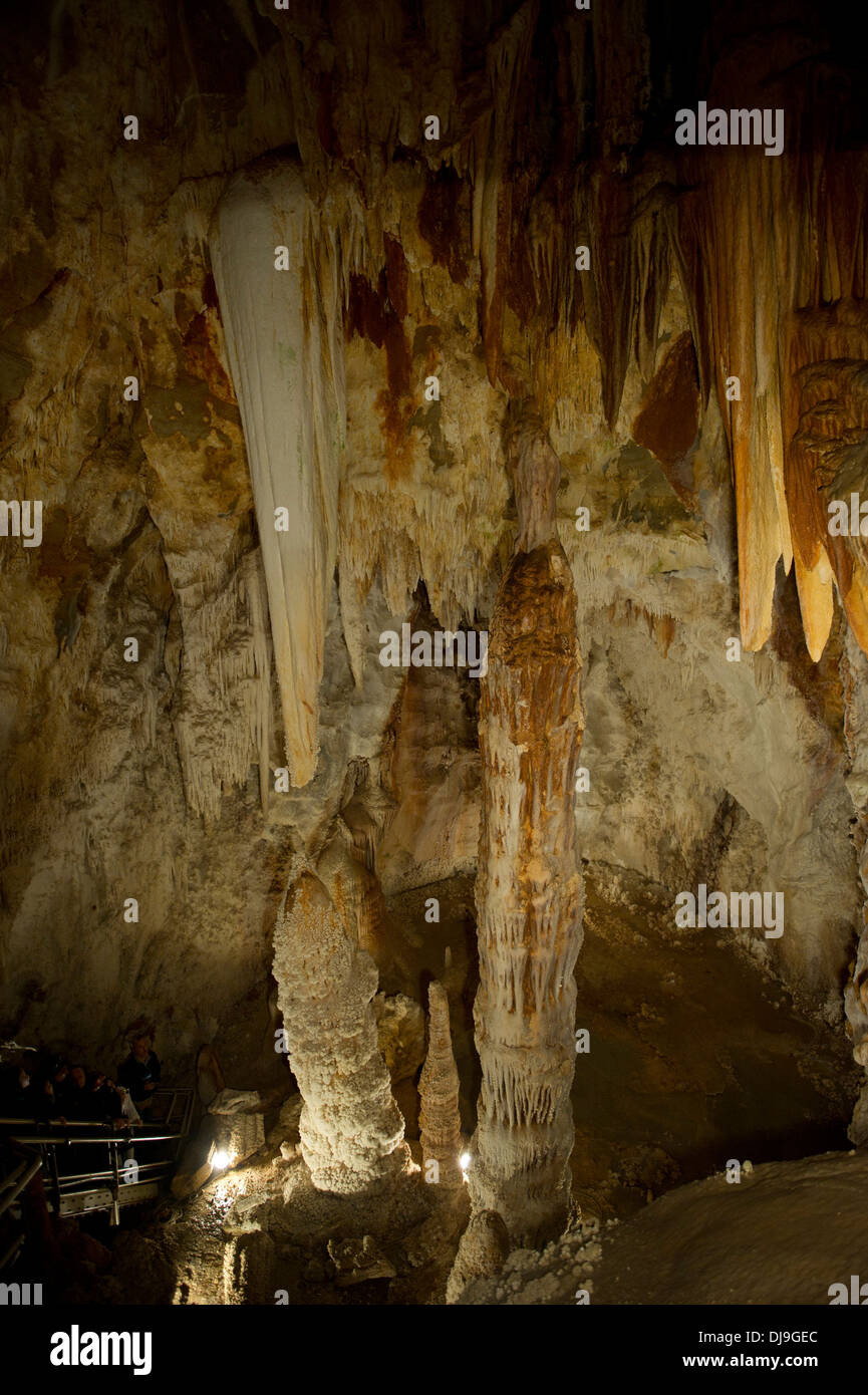 Europe, Italy, Liguria, The caves of Toirano, is a complex of karst ...
