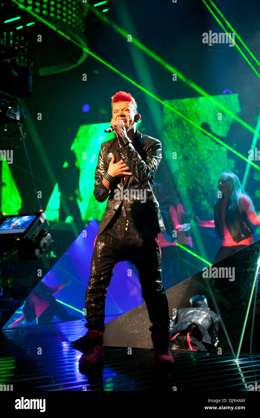 Daniele Negroni on German RTL TV show "Deutschland sucht den Superstar ...