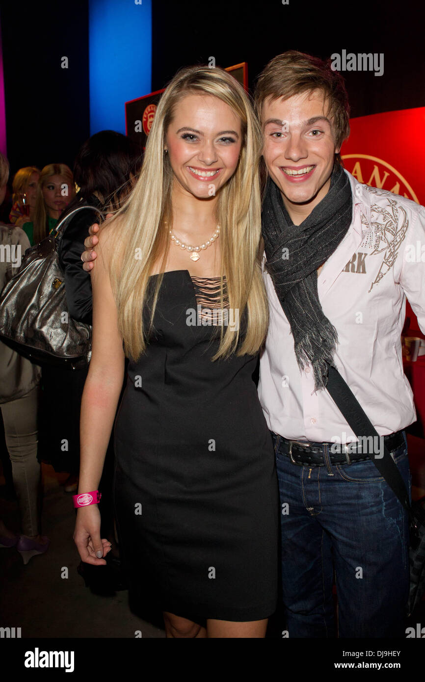 Fabienne Rothe, Kristof Hering on German RTL TV show "Deutschland sucht ...