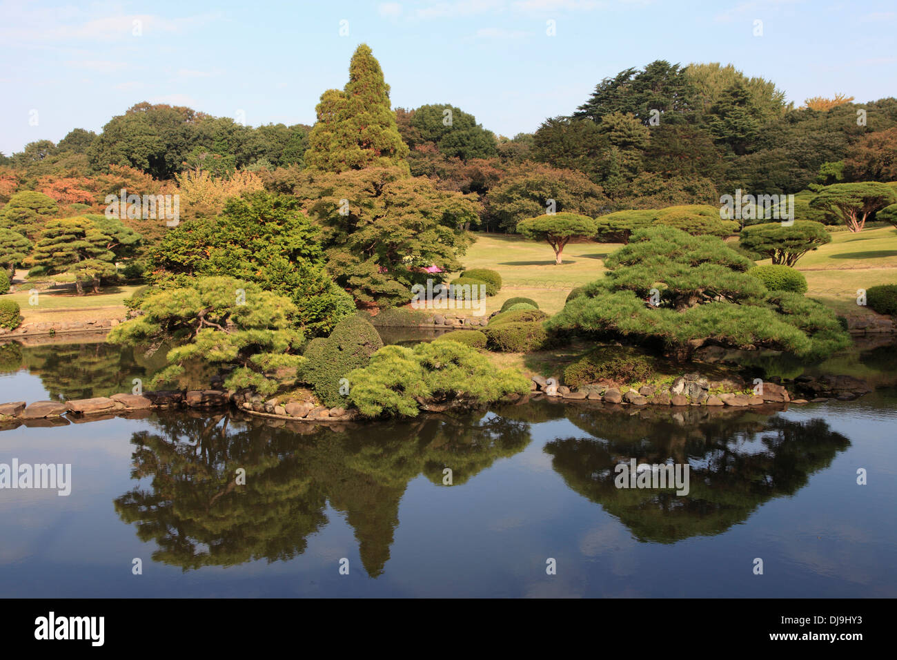 Japan, Tokyo, Shinjuku Gyoen National Garden Stock Photo - Alamy
