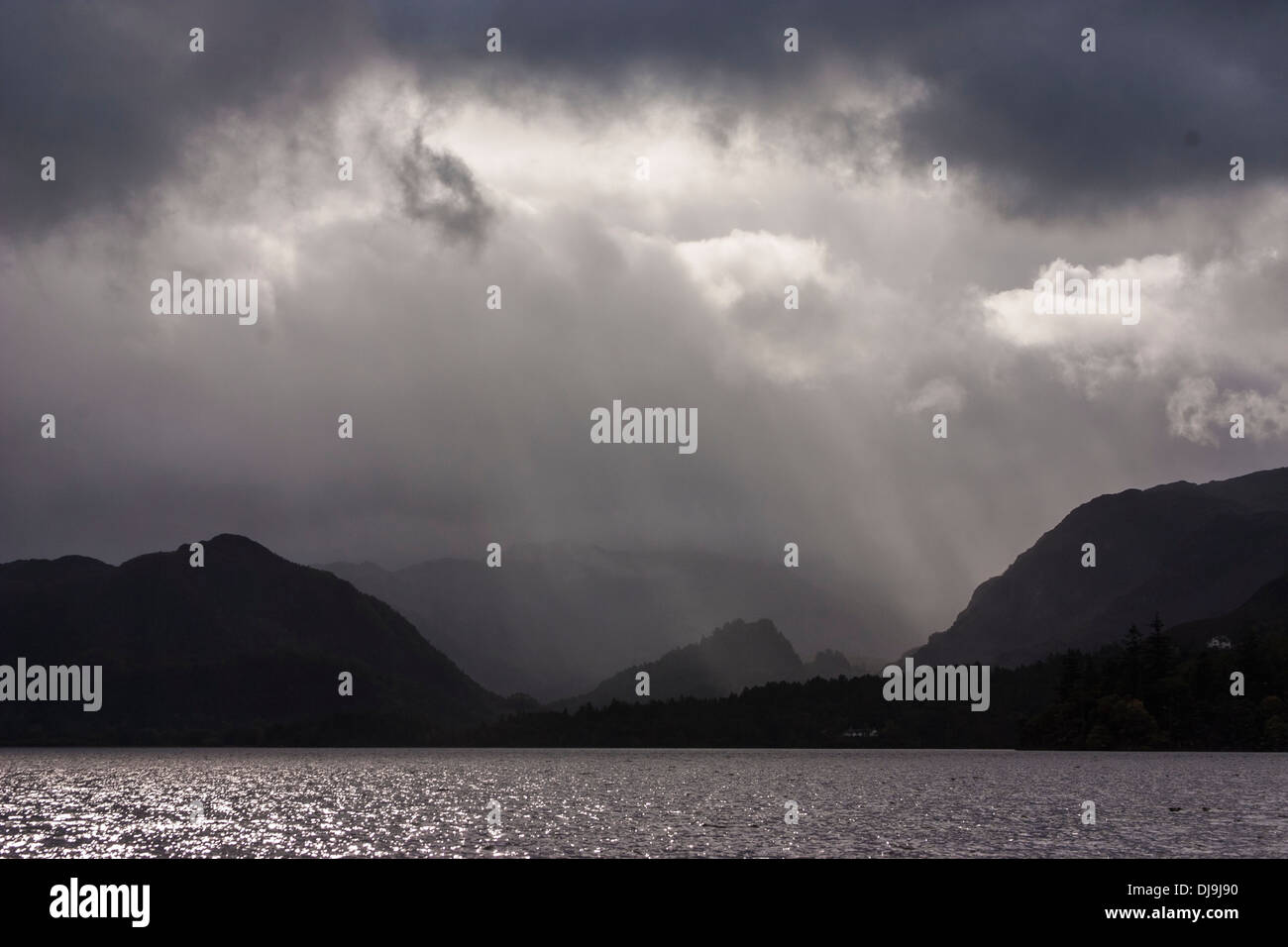 Storm clouds over lake hi-res stock photography and images - Alamy