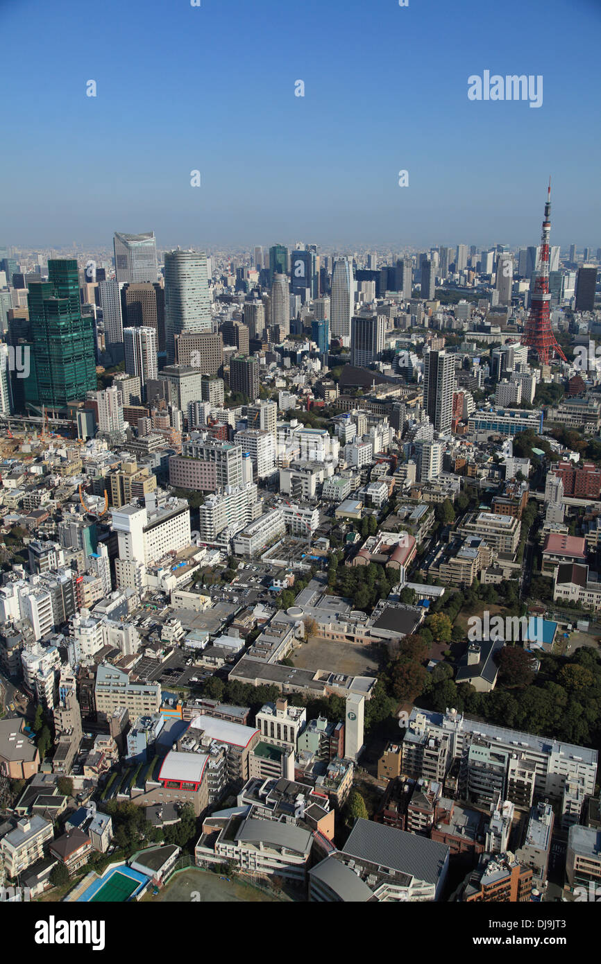 Aerial view tokyo japan hi-res stock photography and images - Alamy