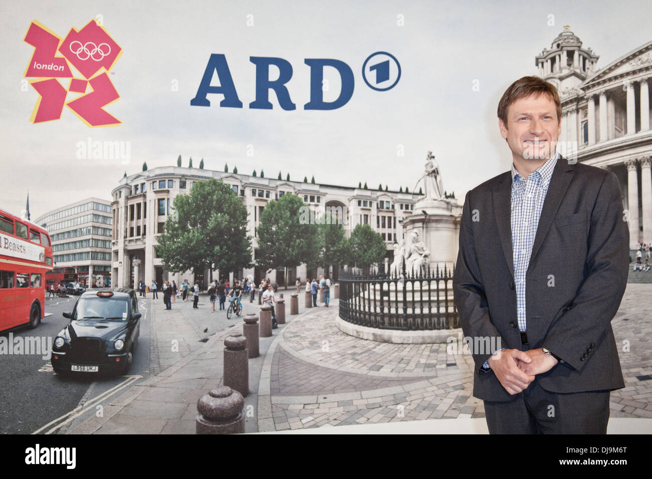 Alexander Bleick at the photocall for the German TV program 'Olympia ...