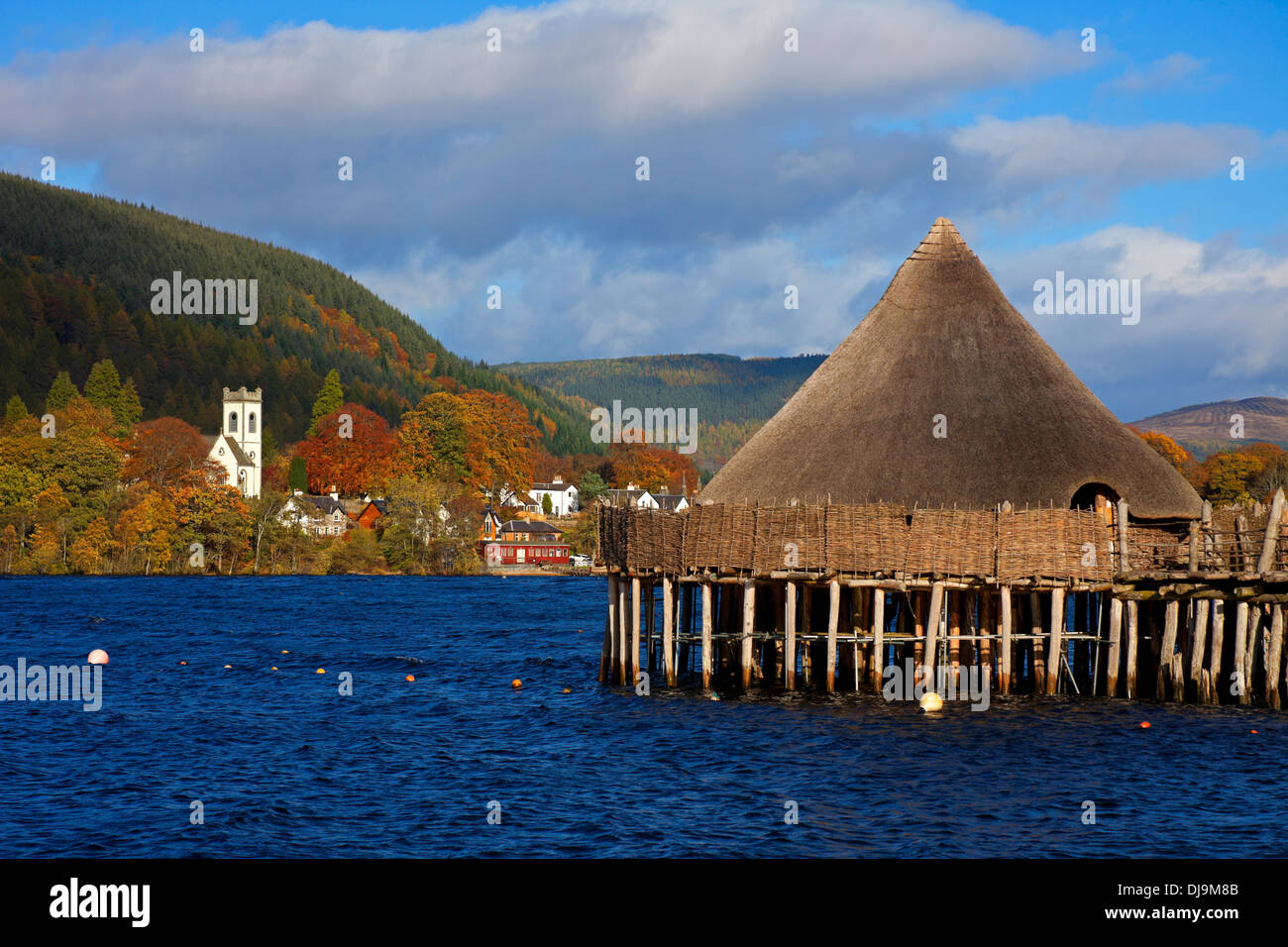 Kenmore, Crannog, Perthshire, Perth and Kinross, Scotland UK Stock ...