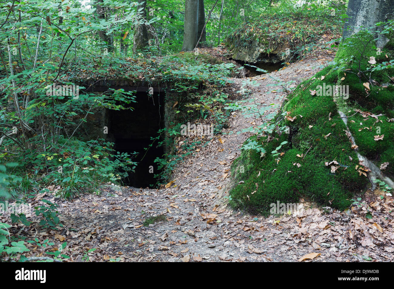 Hidden fortification of the outlook post at Mount Sinaï Stock Photo - Alamy