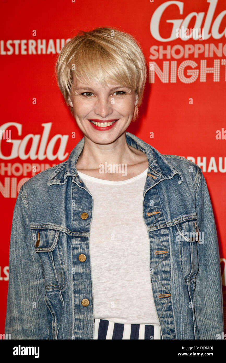 Susann Atwell at Gala Shopping Night 2012 during the 100th anniversary ...