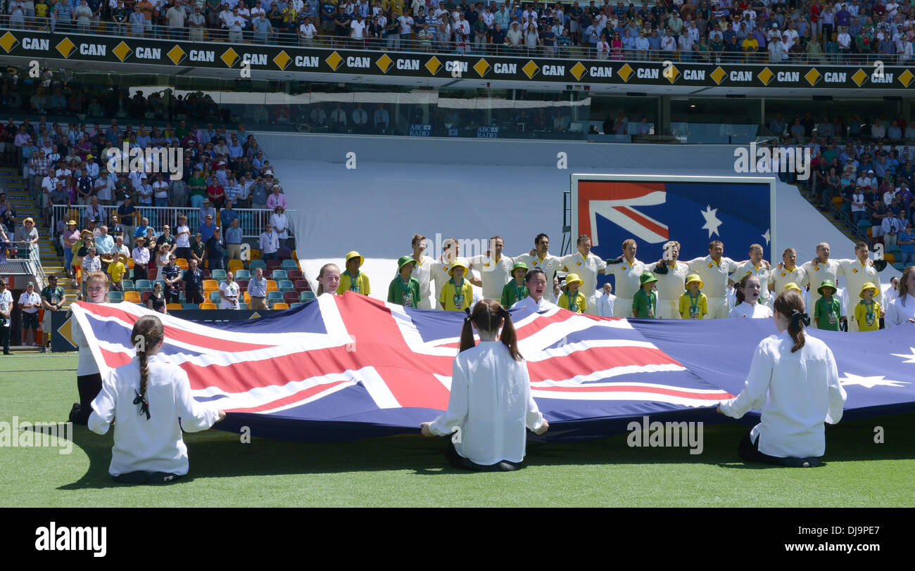 Gabba Cricket Ground, Brisbane, Australia. 21st Nov, 2013. Day 1 of the ...