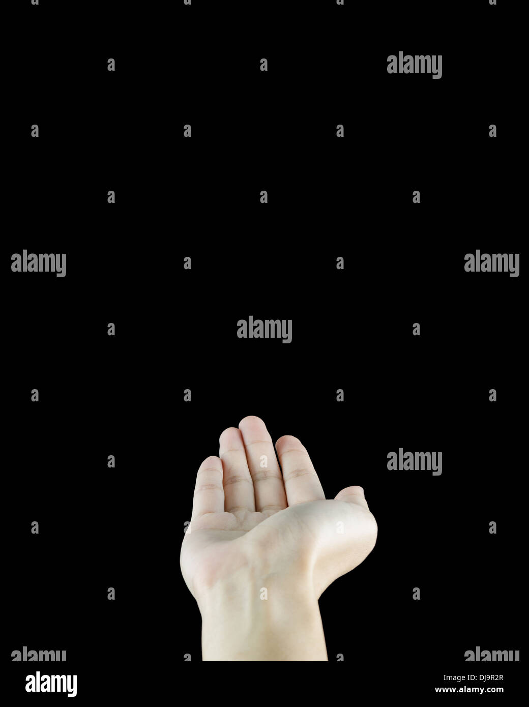 Hand sign interpretation hi-res stock photography and images - Alamy