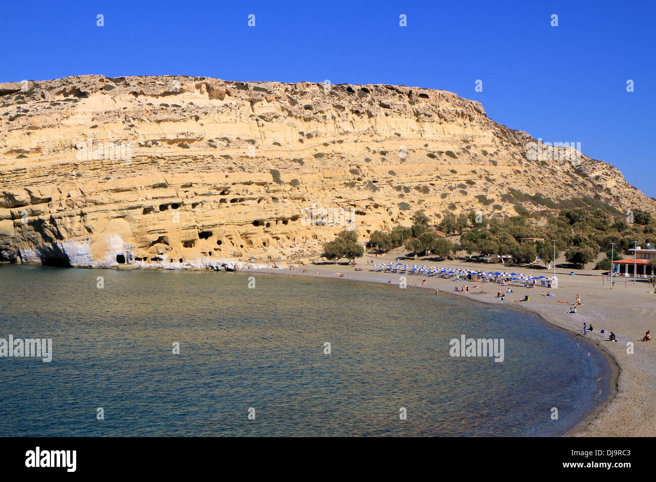 Matala beach hi-res stock photography and images - Alamy