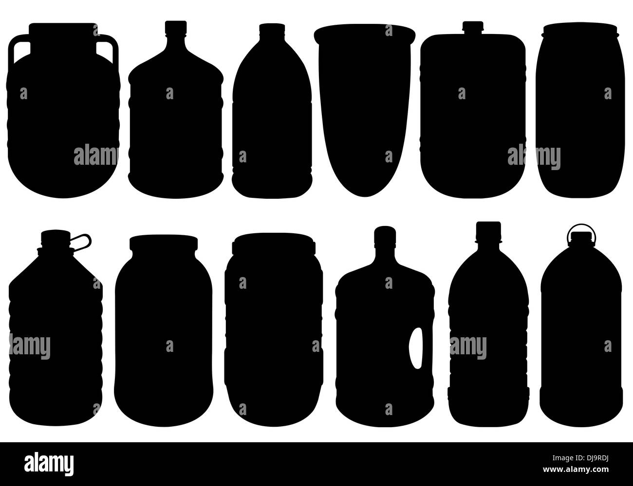 Large water storage bottles hi-res stock photography and images - Alamy