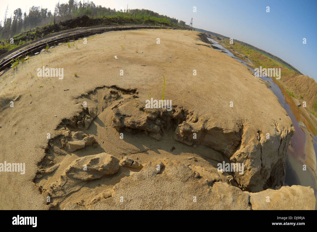 Wall sand ravine hi-res stock photography and images - Alamy