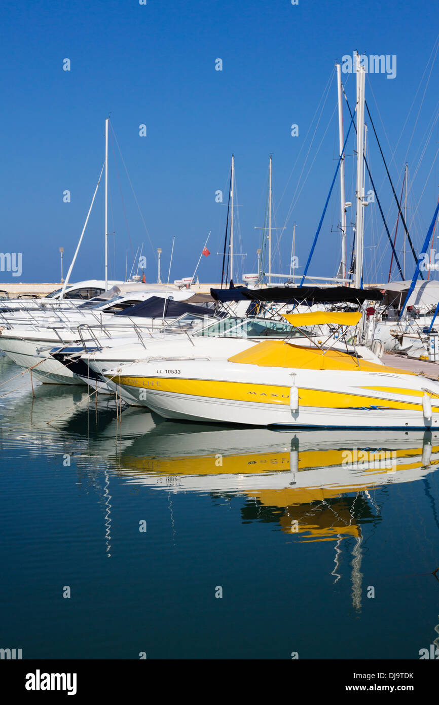Cyprus sea boats hi-res stock photography and images - Alamy