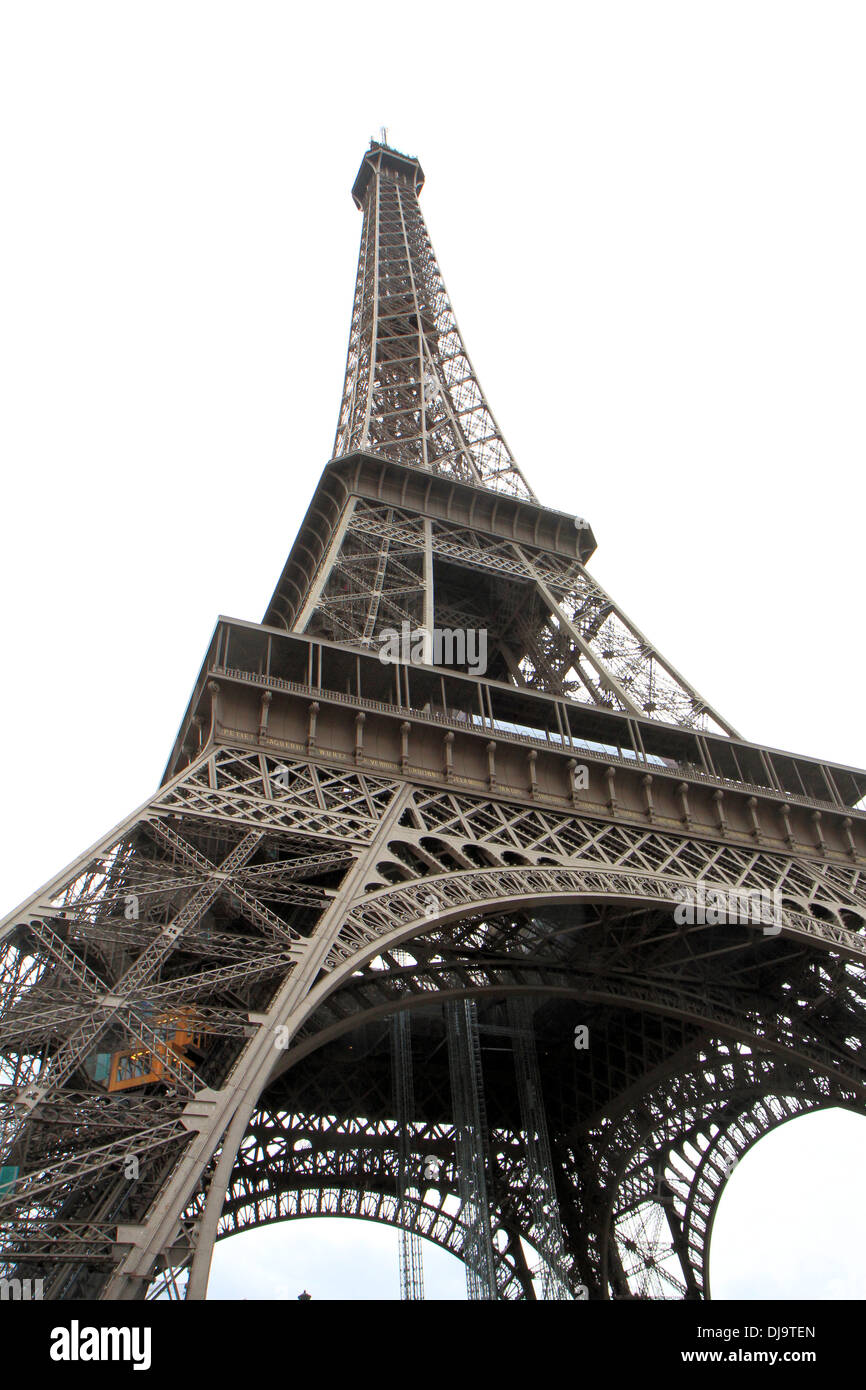 Paris france eiffel tower lift hi-res stock photography and images - Alamy
