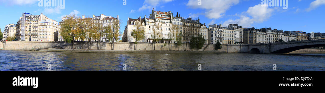 Buildings along seine river hi-res stock photography and images - Alamy