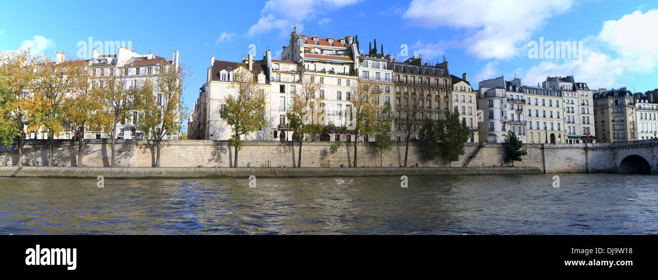 Buildings along seine river hi-res stock photography and images - Alamy