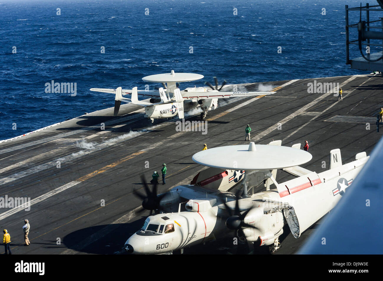 E-2C Hawkeye previously assigned to the Wallbangers of Carrier Airborne ...