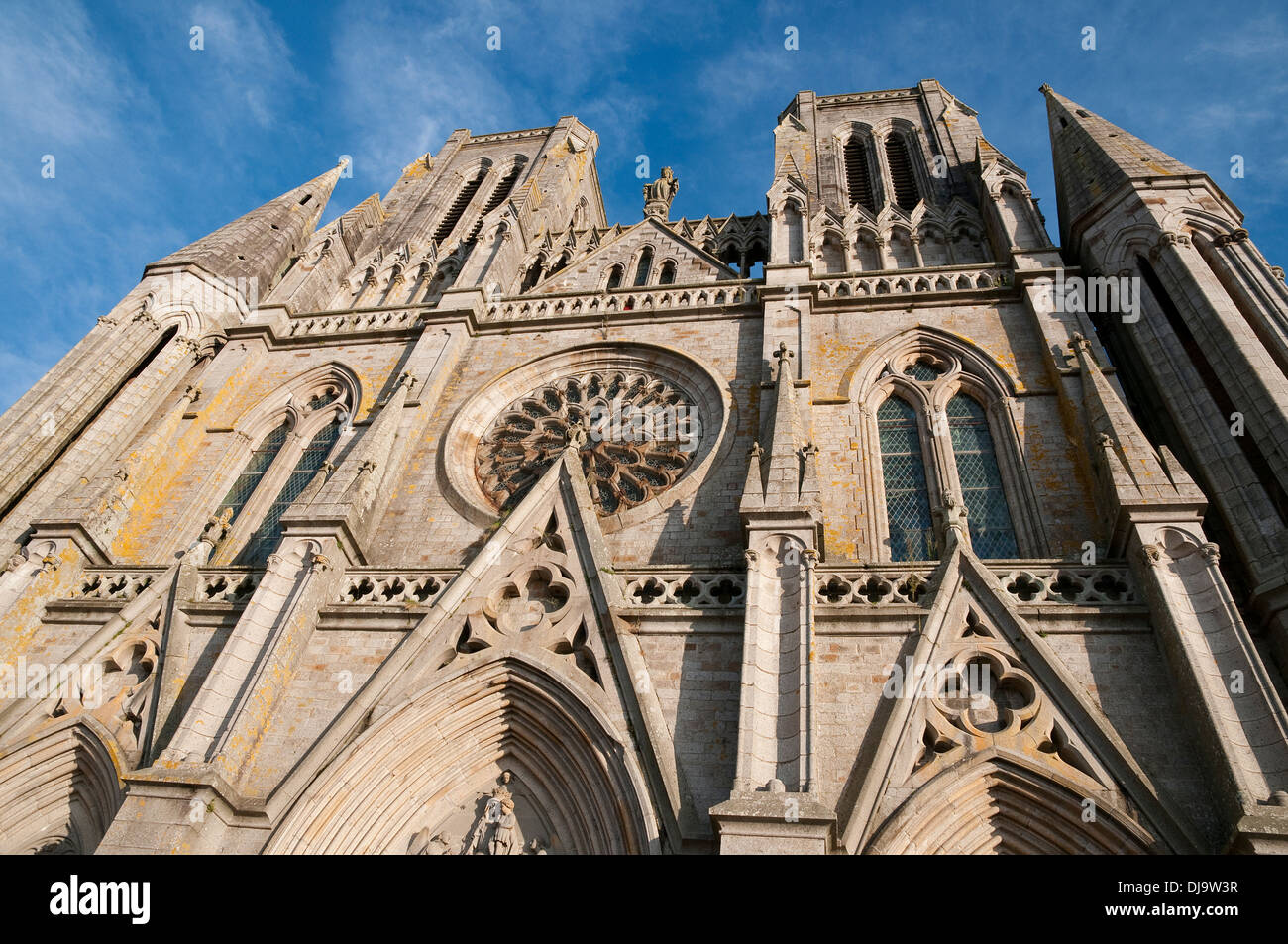 avranches cathedral, normandy, france Stock Photo - Alamy