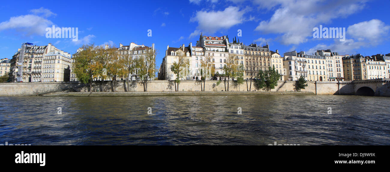 Buildings along seine river hi-res stock photography and images - Alamy