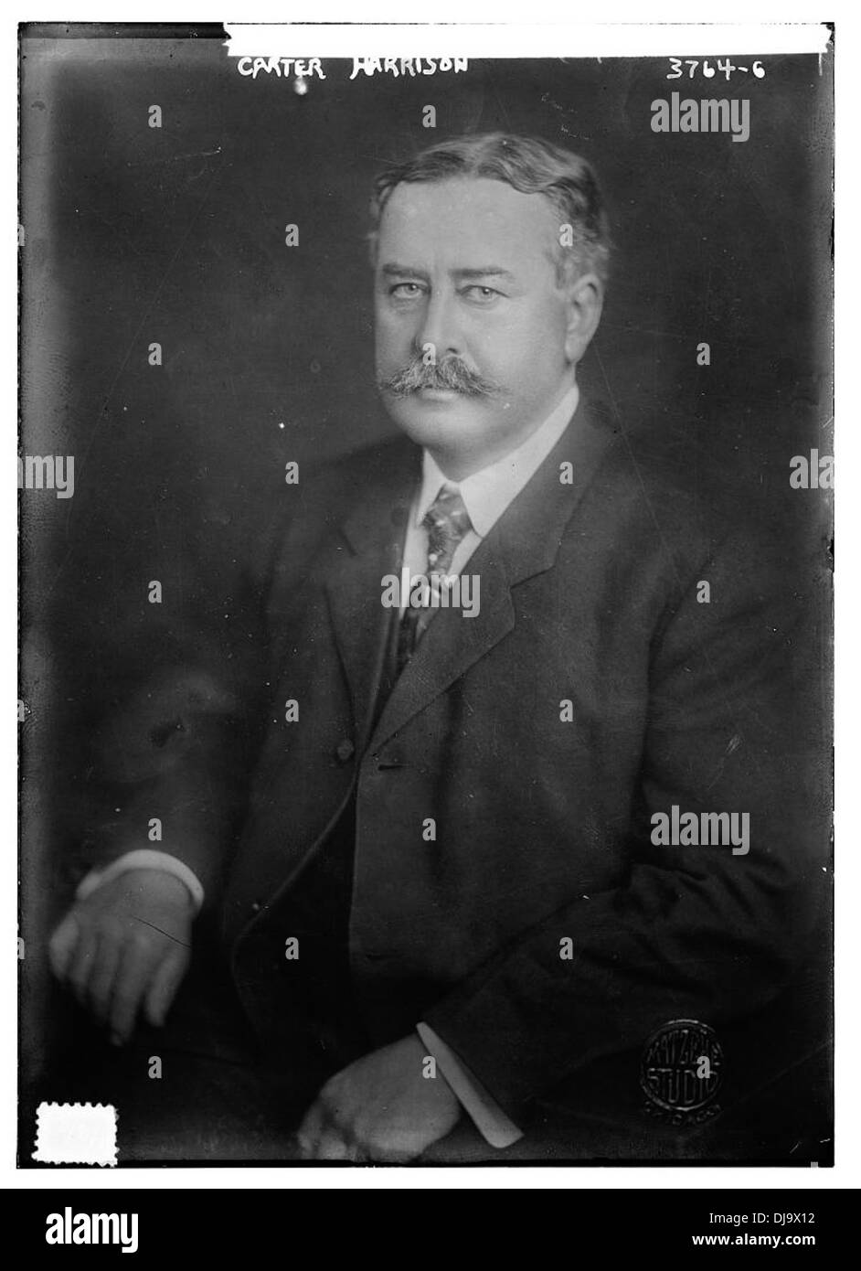 This photograph from the Library of Congress features Carter Harrison ...