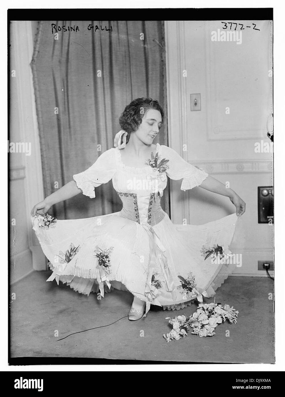 This photograph from the Library of Congress features Rosina Galli, a ...