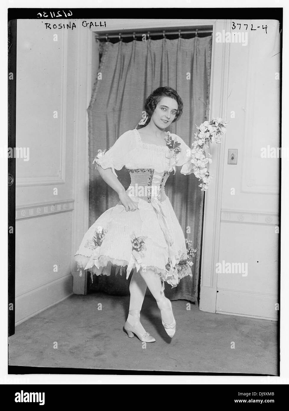 This photograph of Rosina Galli, a renowned ballet dancer from the ...