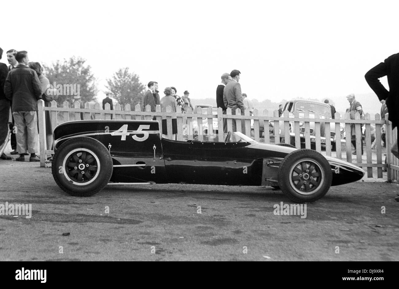 A new Cooper Formula Junior in the paddock at Brands Hatch, England, 16 ...