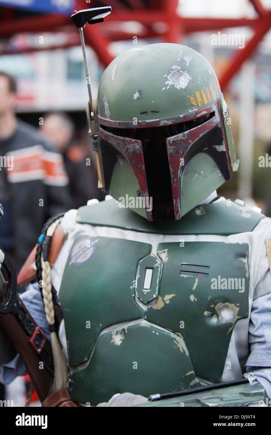 Cosplayers attend the Birmingham Comic Con at the NEC Stock Photo - Alamy