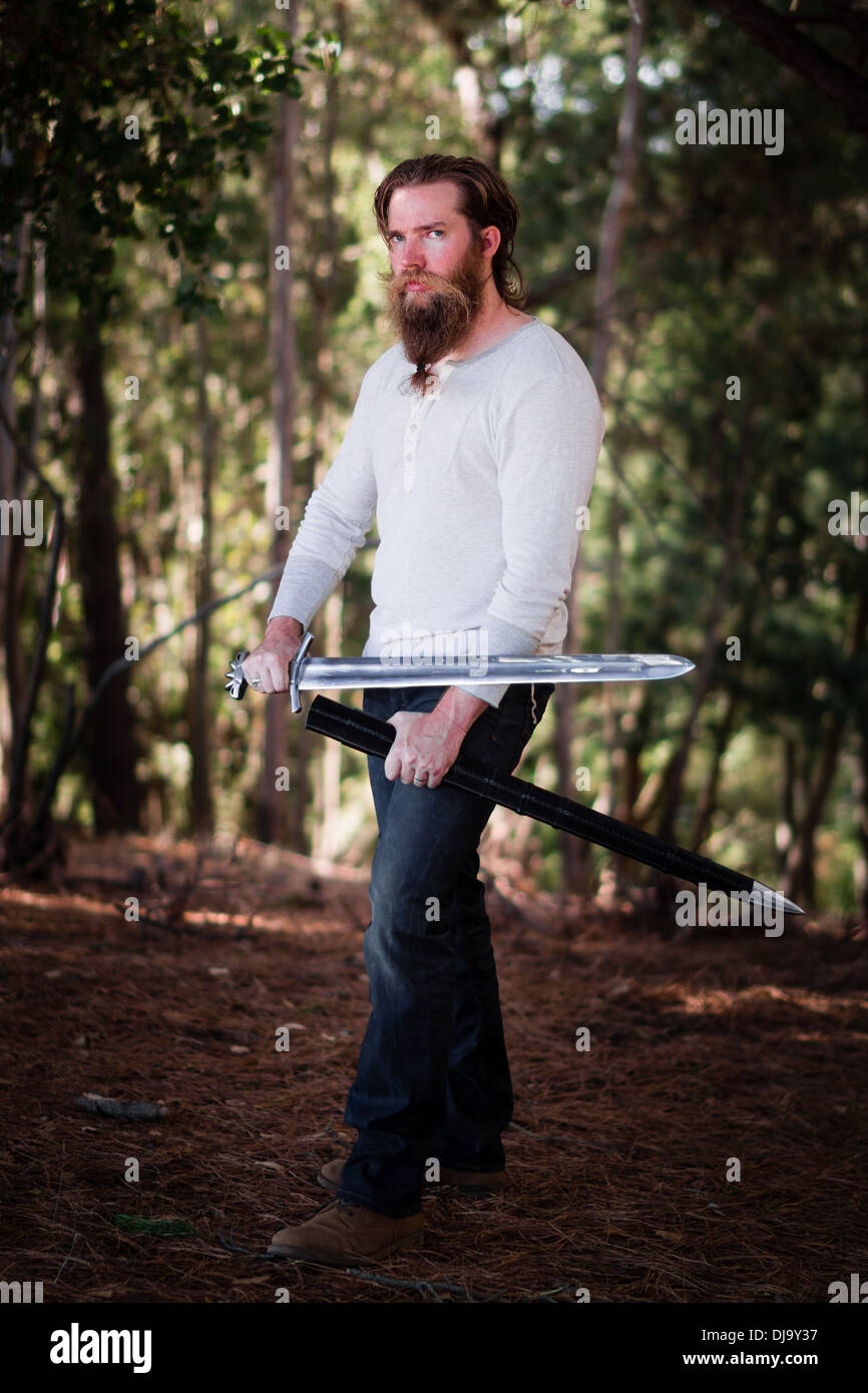 Vertical swordsman hi-res stock photography and images - Alamy