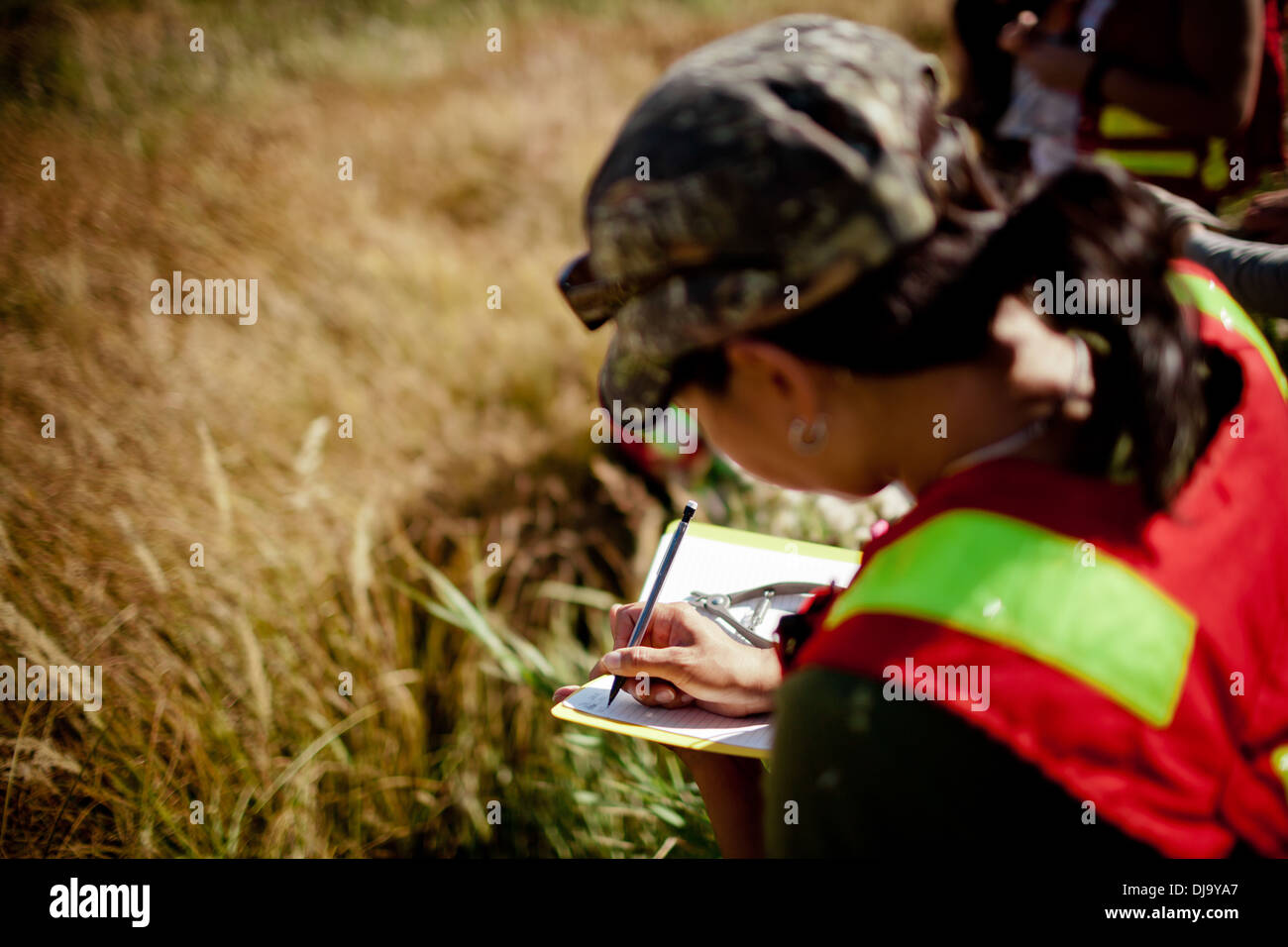Science field notebook hi-res stock photography and images - Alamy