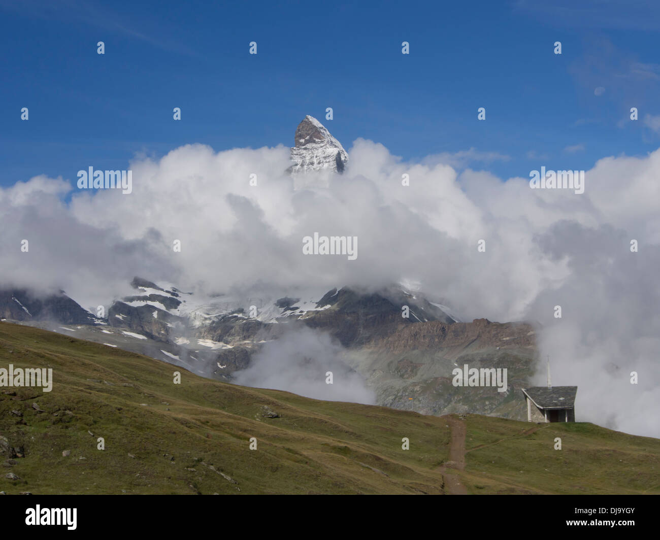 Riffelberg chapel hi-res stock photography and images - Alamy
