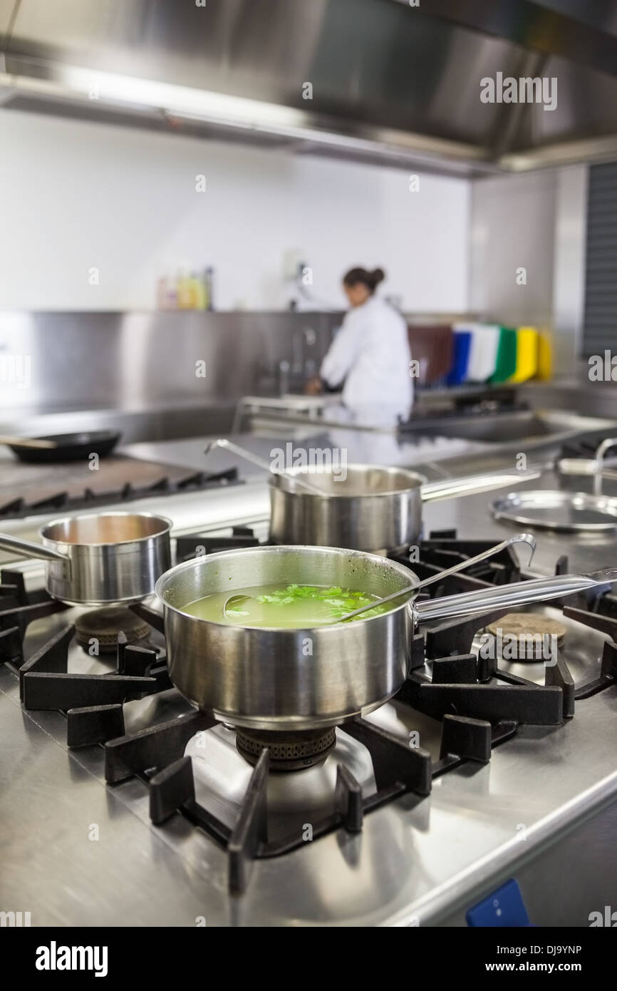 Cooking with gas pots hi-res stock photography and images - Alamy