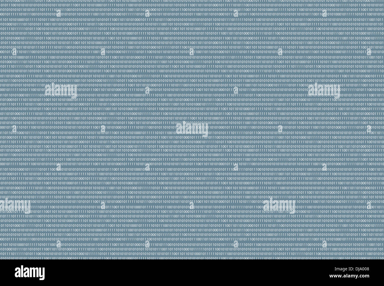 A binary background showing flowing bits Stock Photo - Alamy