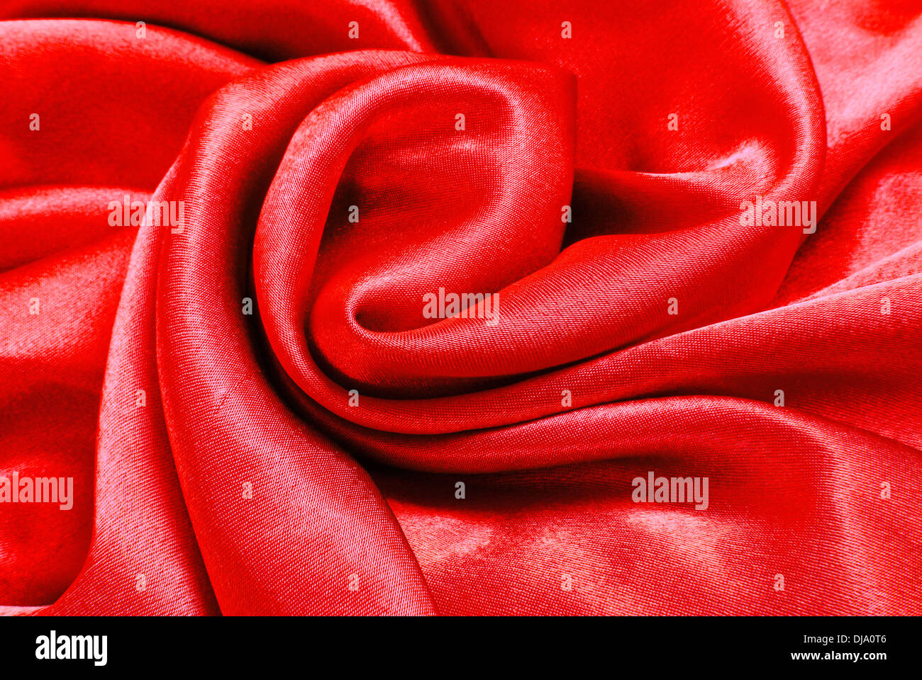 red silk fabric texture Stock Photo - Alamy