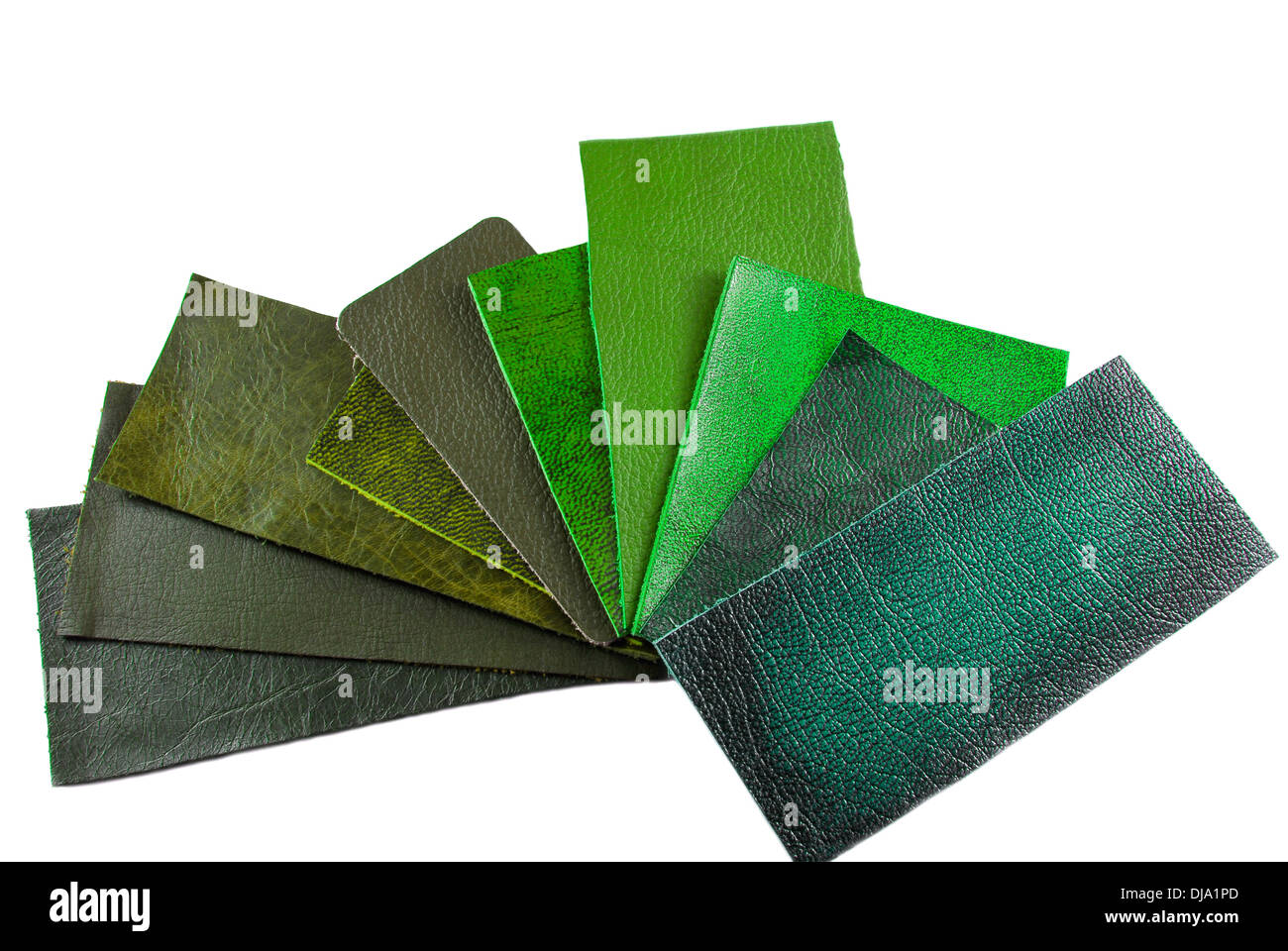 leather sample selection Stock Photo - Alamy