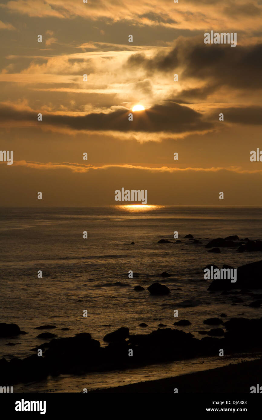 White cliffs of dover sunset hi-res stock photography and images - Alamy