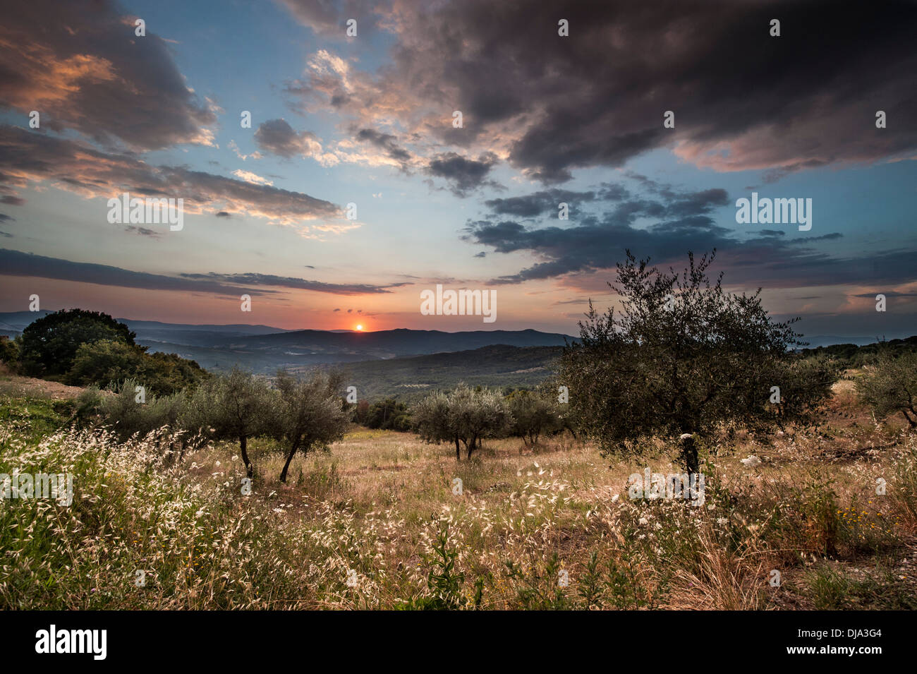 Dramatic tuscan sky hi-res stock photography and images - Alamy