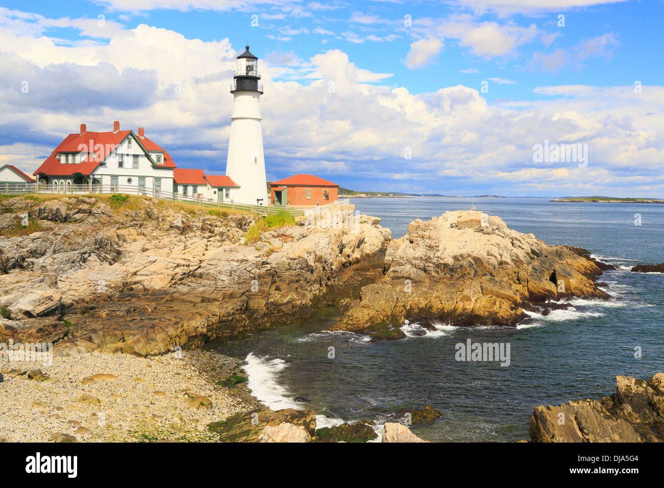 Cape elizabeth rocks hi-res stock photography and images - Alamy