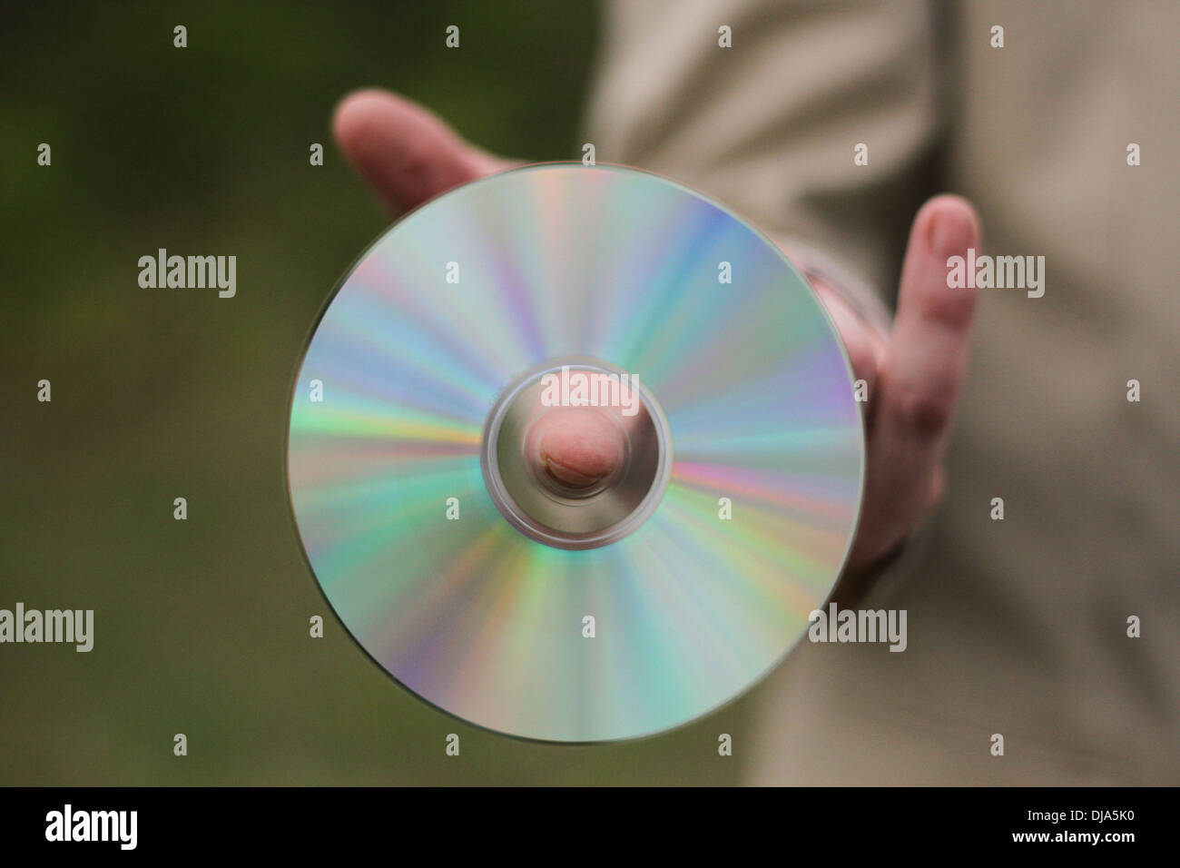A compact disc Stock Photo - Alamy