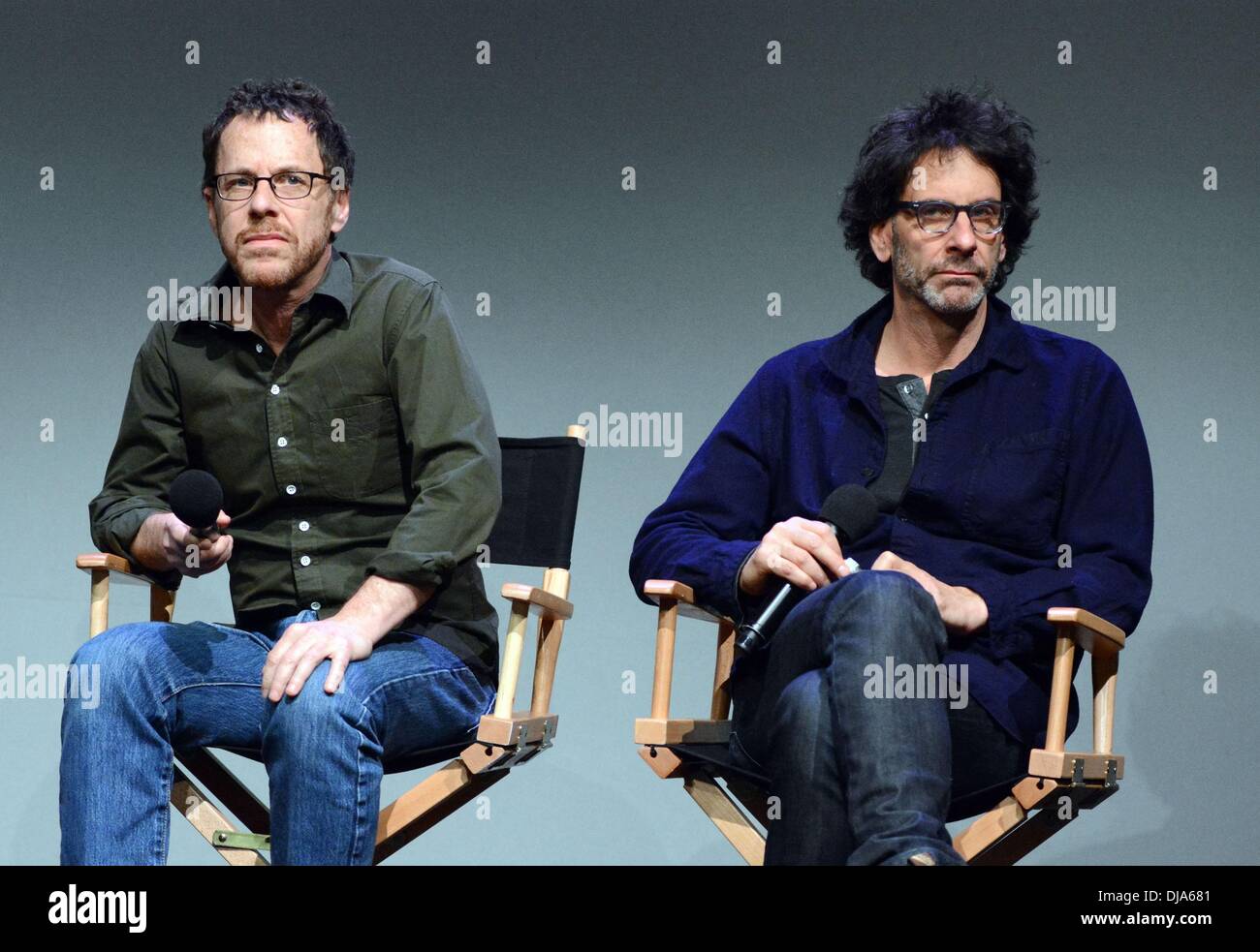 New York, NY, USA. 25th Nov, 2013. Ethan Coen, Joel Coen at in-store appearance for Meet the ...