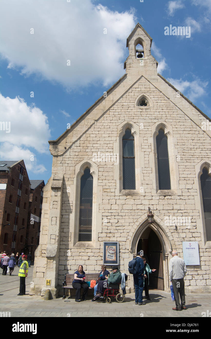 Mariner's chapel at Gloucester historic dockyard Stock Photo - Alamy