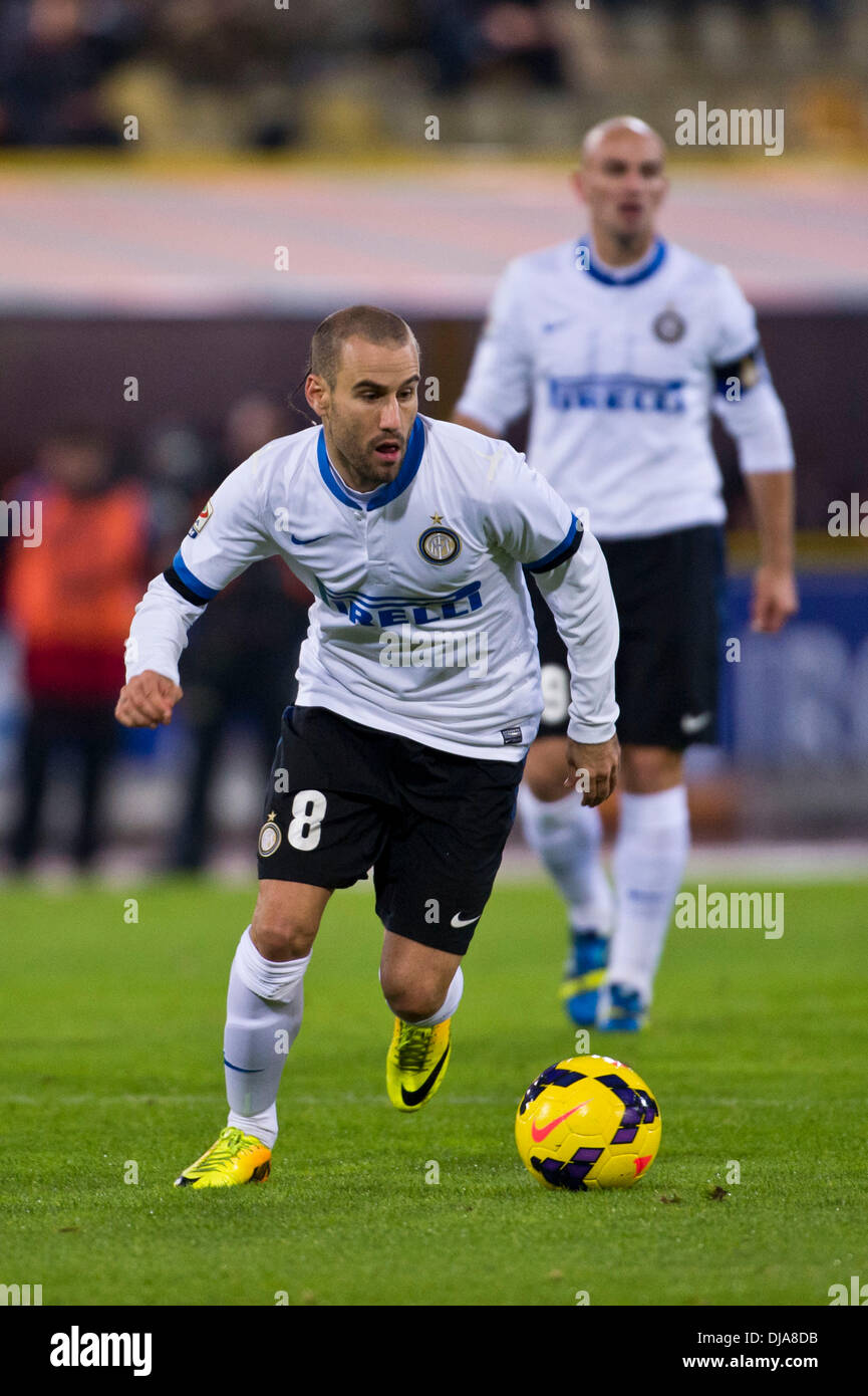 Bologna, Italy. 24th Nov, 2013. Rodrigo Palacio (Inter) Football ...