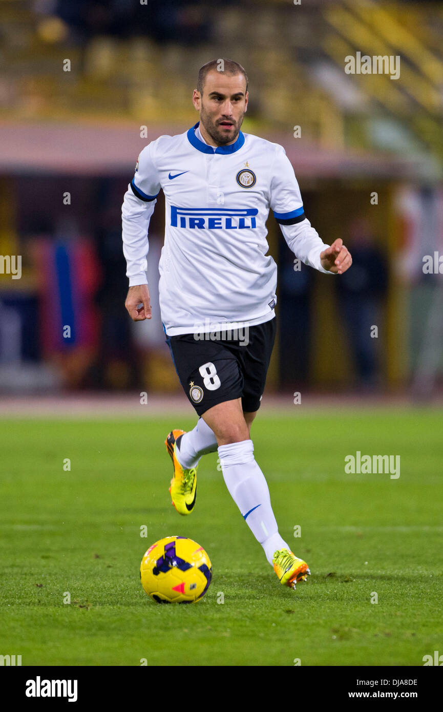 Bologna, Italy. 24th Nov, 2013. Rodrigo Palacio (Inter) Football ...