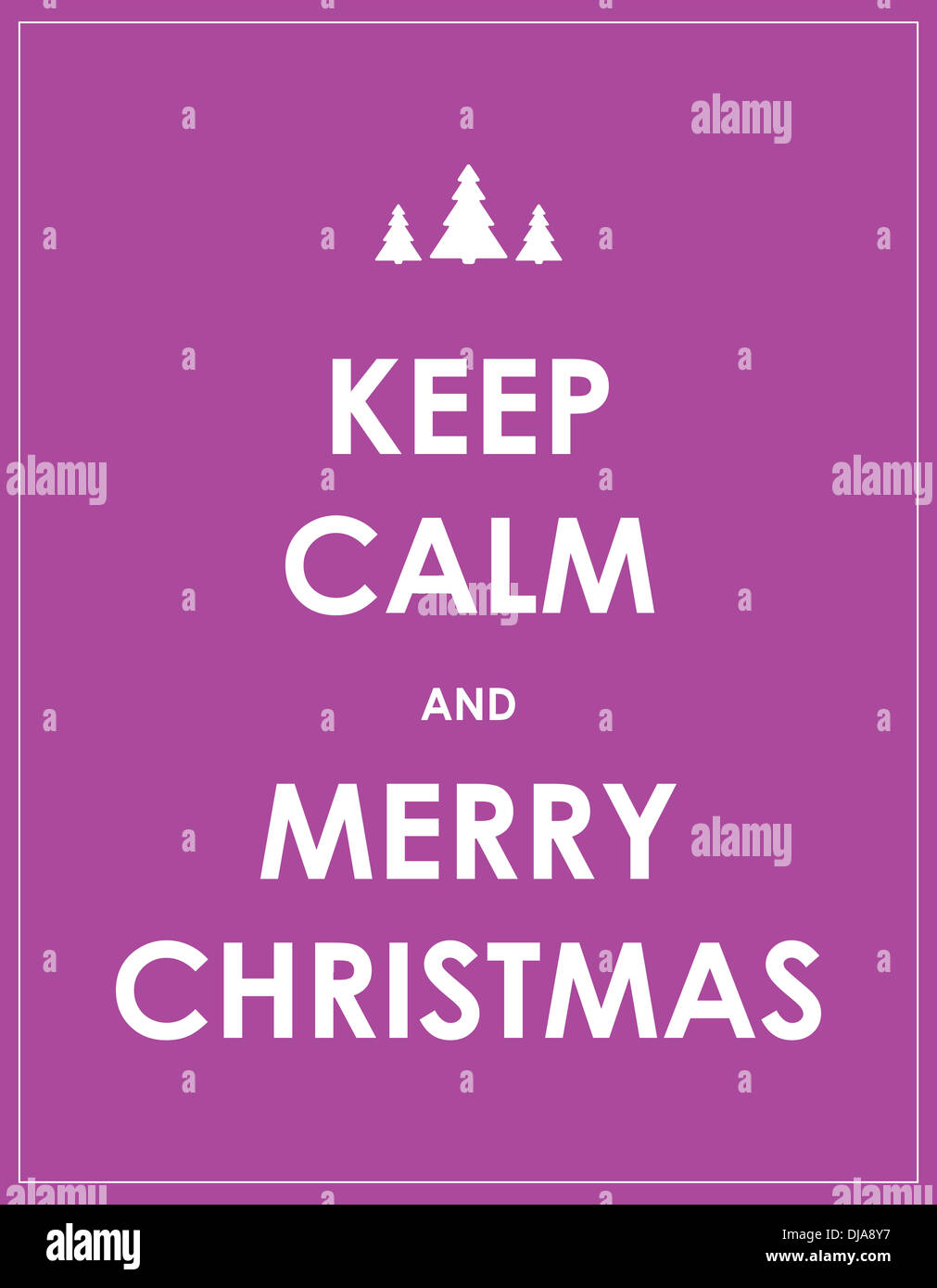 keep calm modern christmas background Stock Photo - Alamy