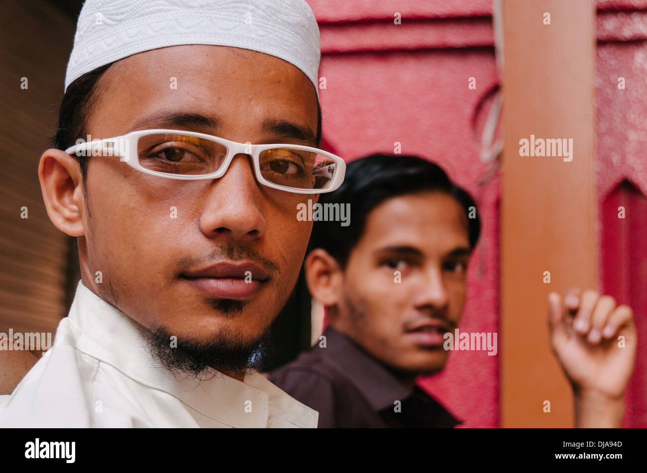 Two young indian men hi-res stock photography and images - Alamy