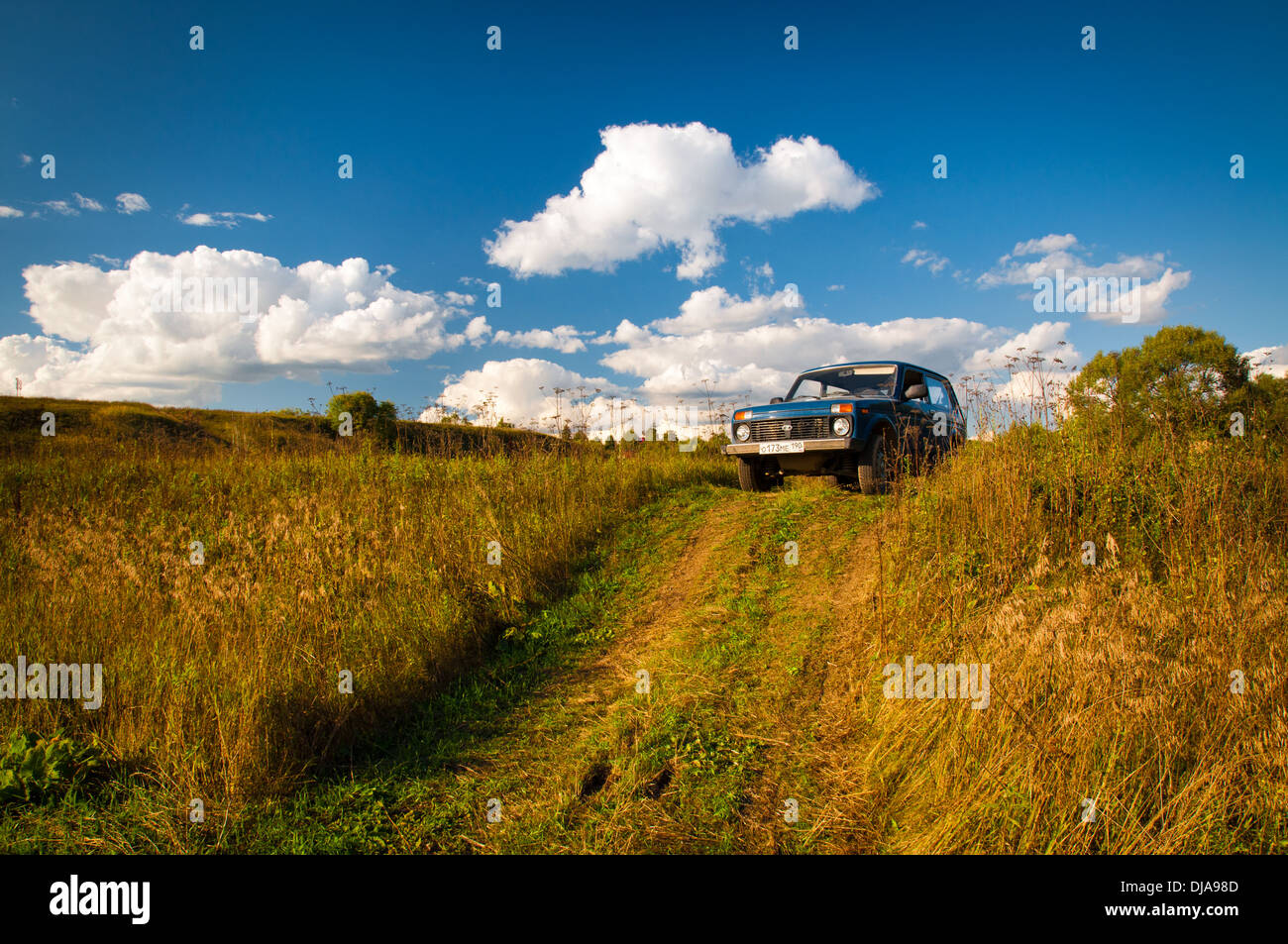 Soviet and russian suv lada niva 4x4 hi-res stock photography and ...