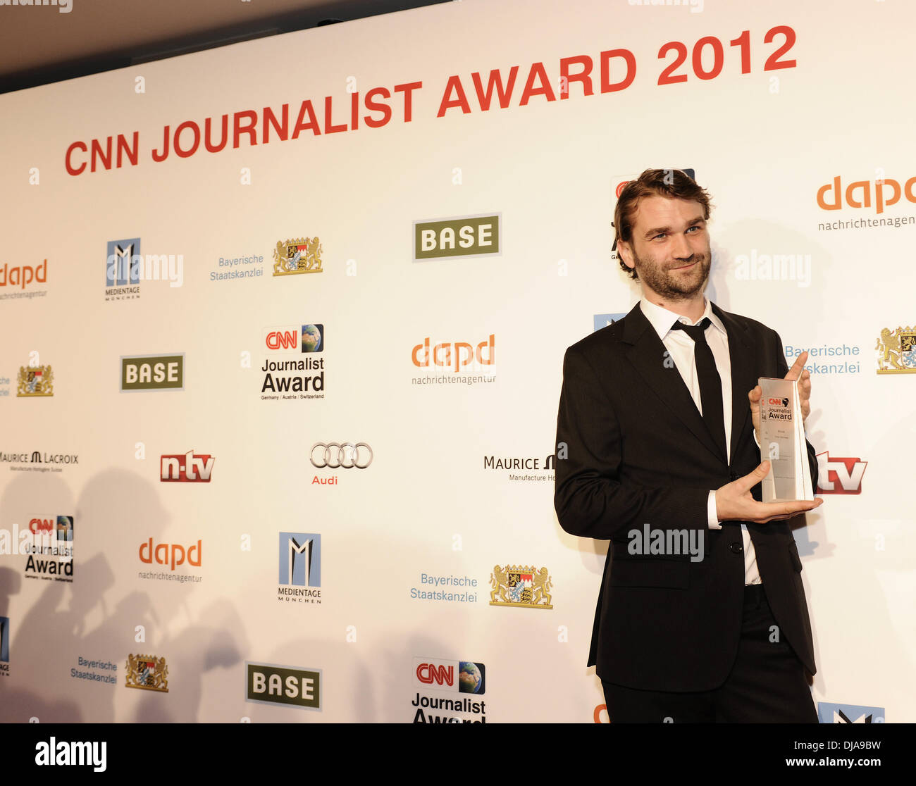 Thomas Schaap, winner category Print at the CNN Journalist Award at GOP ...