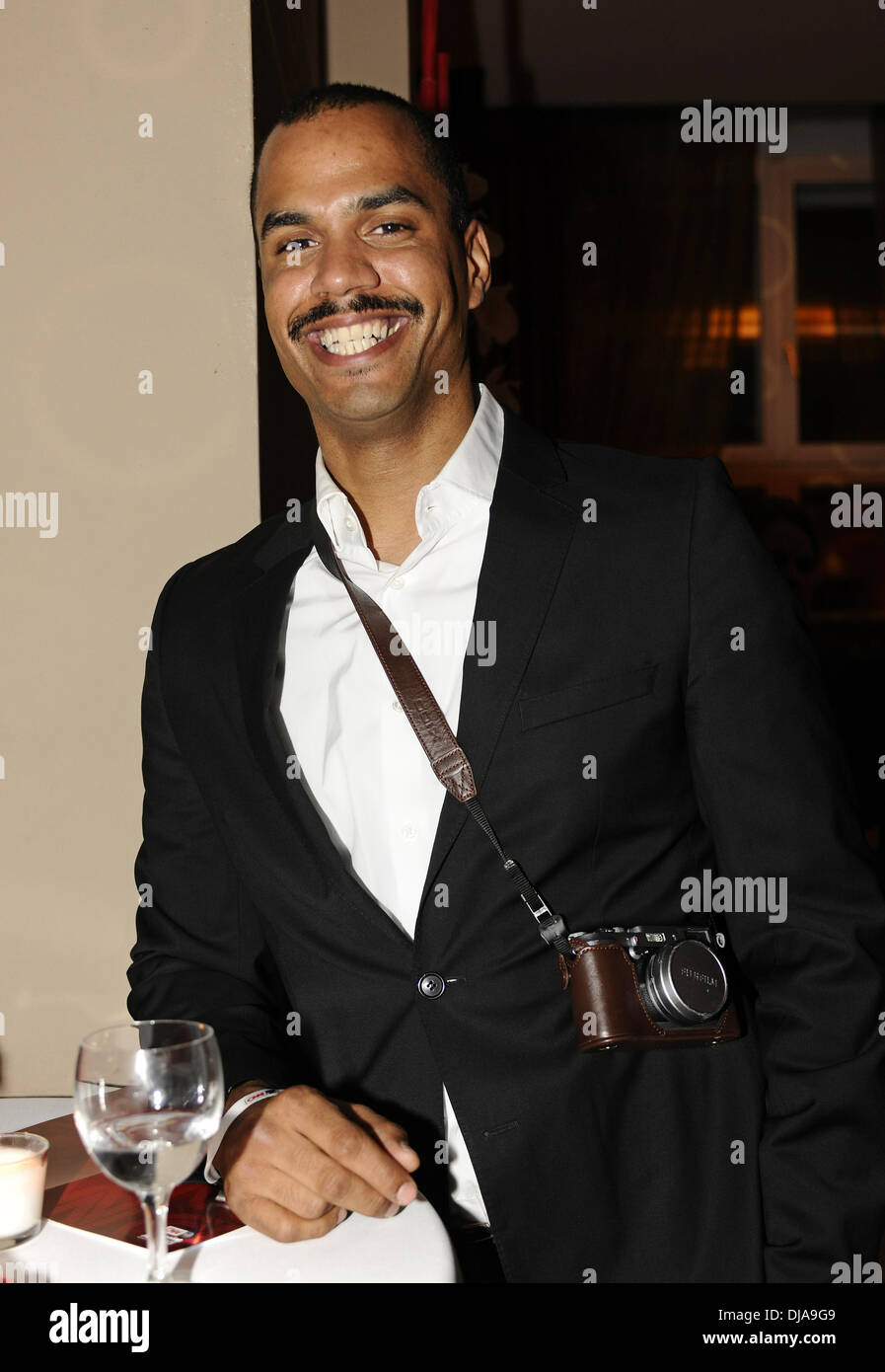 Patrice Bouedibela at the CNN Journalist Award at GOP Variete Theater ...