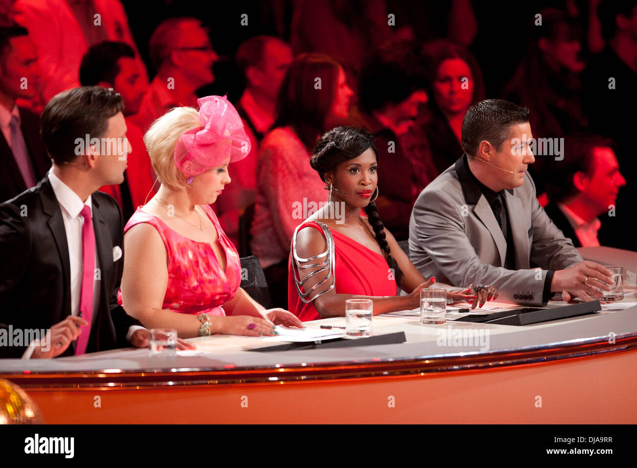 Roman Frieling, Maite Kelly, Motsi Mabuse, Joachim Llambi on German RTL ...