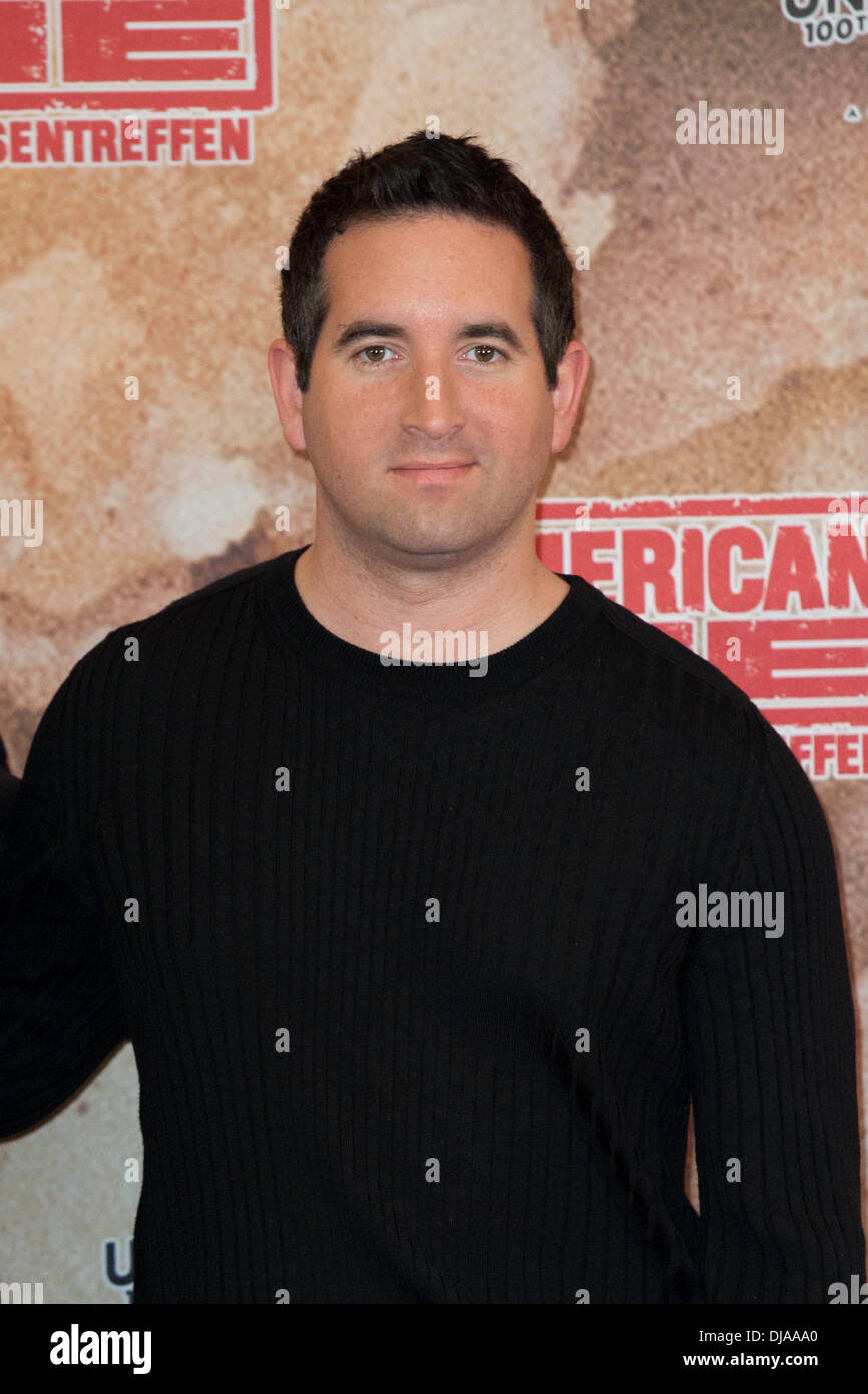 Hayden Schlossberg attending photocall for the movie 'American Reunion ...