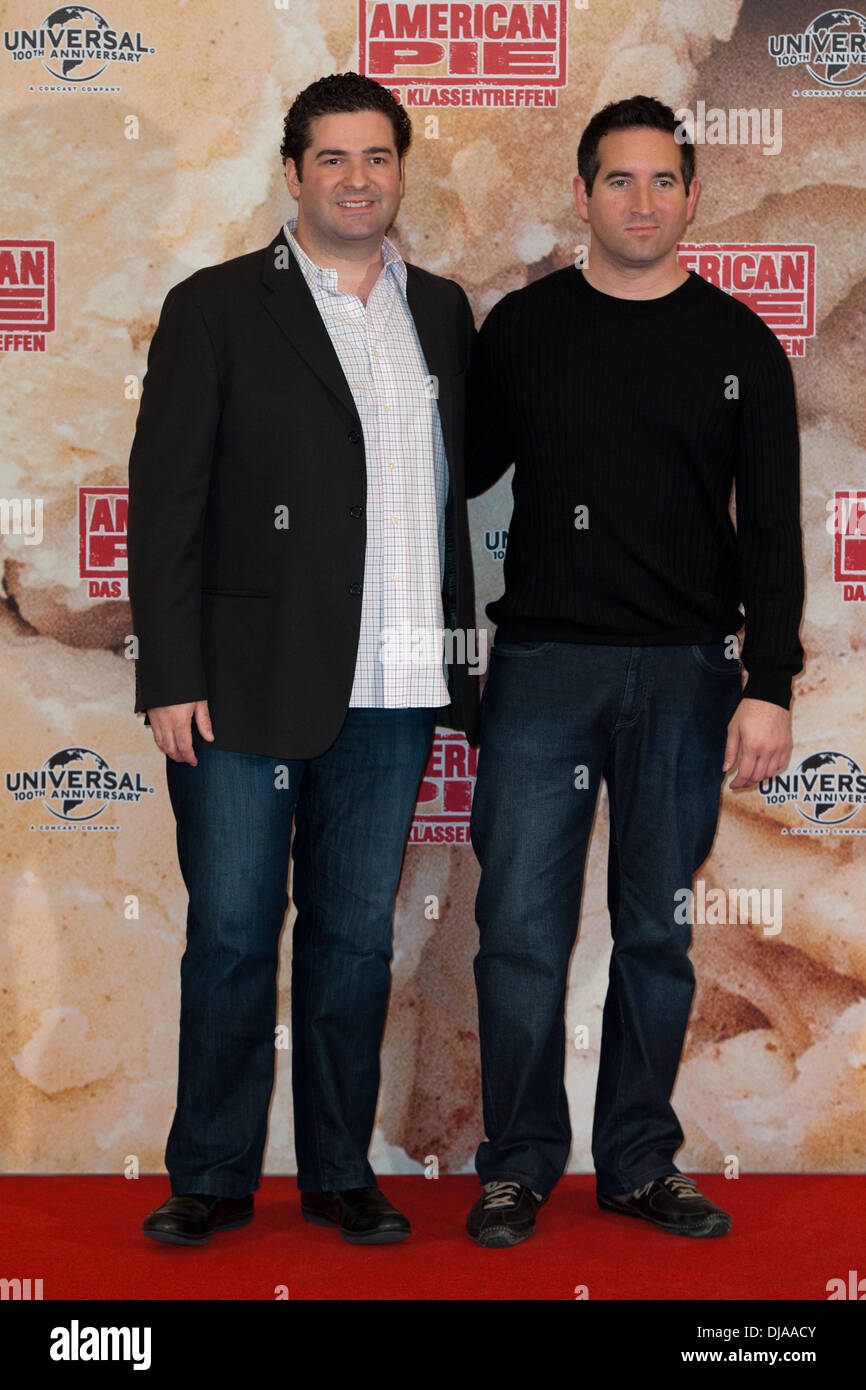 Hayden Schlossberg and Jon Hurwitz attending photocall for the movie ...